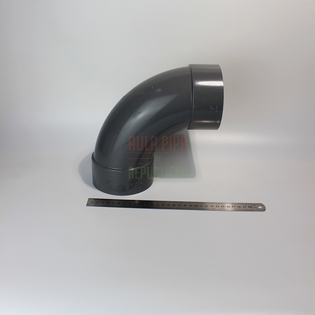 Jual KNEE LONG / LARGE RADIUS D 4 FITTING PIPA PVC RUCIKA | ELBOW / L / KENI / KNIE Indonesia ...