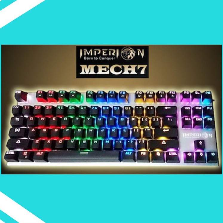 Jual Keyboard Gaming Mechanical Imperion Mech 7 RGB | Shopee Indonesia