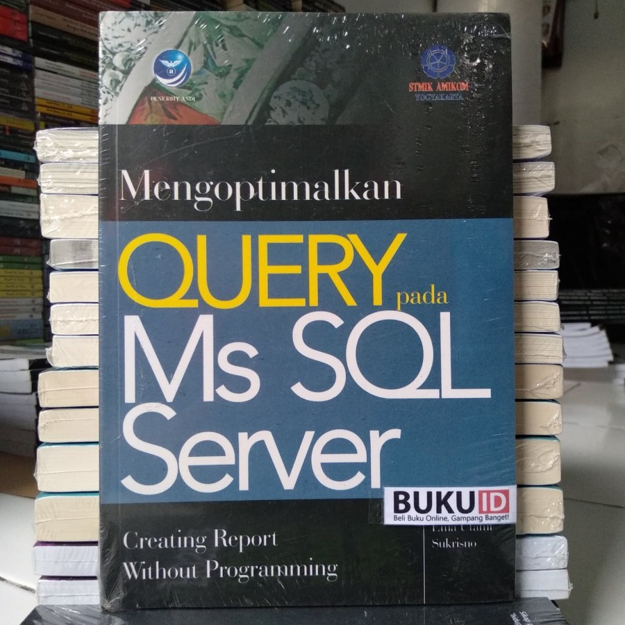 Jual Buku Mengoptimalkan Query Pada Ms SQL Server | Shopee Indonesia