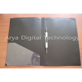 Jual Spring File Kenko Folio SPR 100F Hitam Folder Map Snell Plastik ...