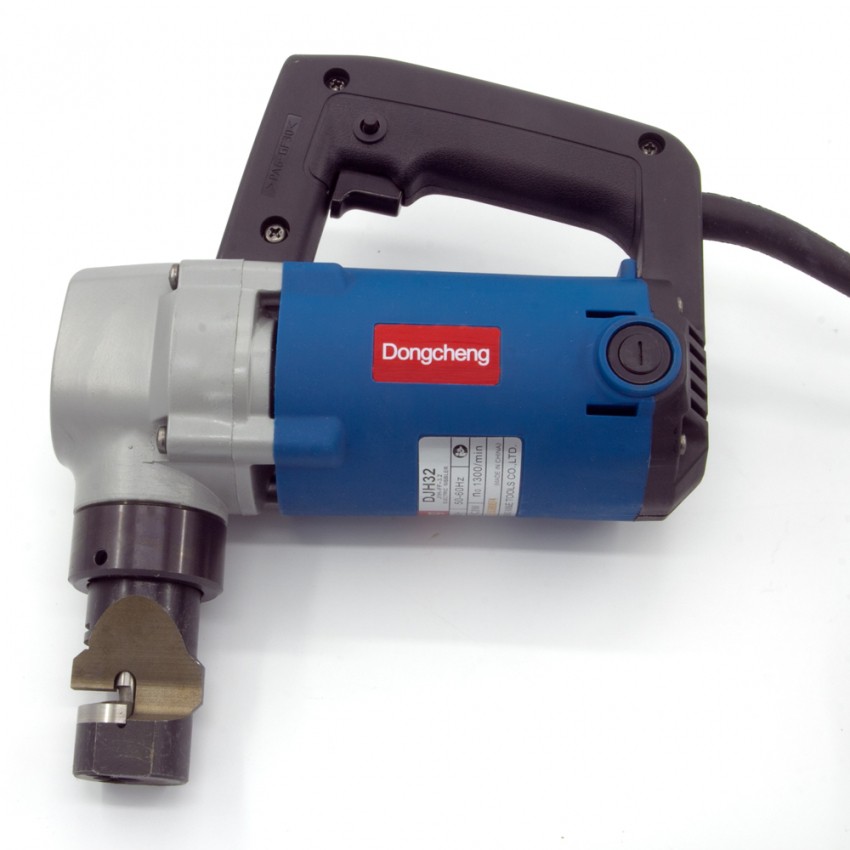 Jual Mesin potong plat besi 3,2mm NIBBLER CUTTER DJH32 DONGCHENG DJH 32 Indonesia|Shopee Indonesia