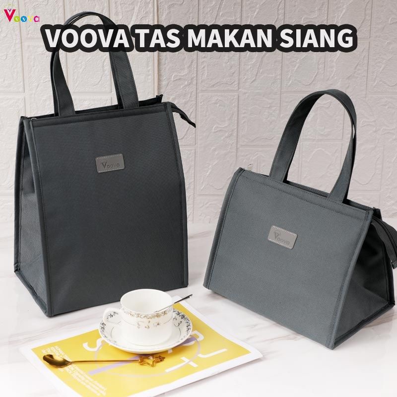 Jual VOOVA Tas Lunch Tote Bag Food Box Foil Lunch Box Tas makan siang ...