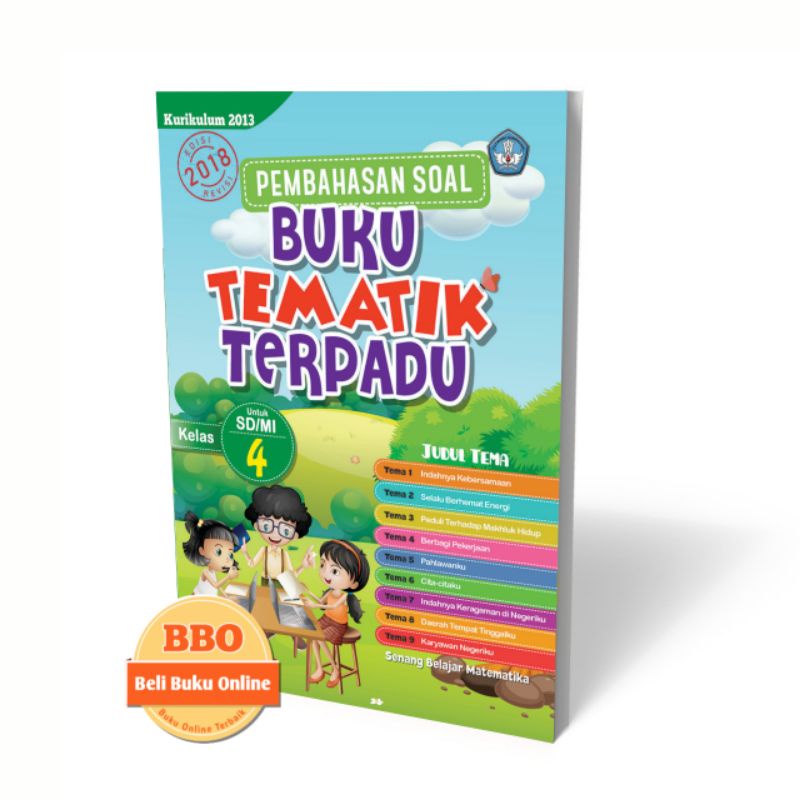 Jual Kunci Jawaban Tematik SD Pembahasan Soal Buku Tematik Terpadu Kelas 4 SD Tema 1,2,3,4,5,6,7 ...