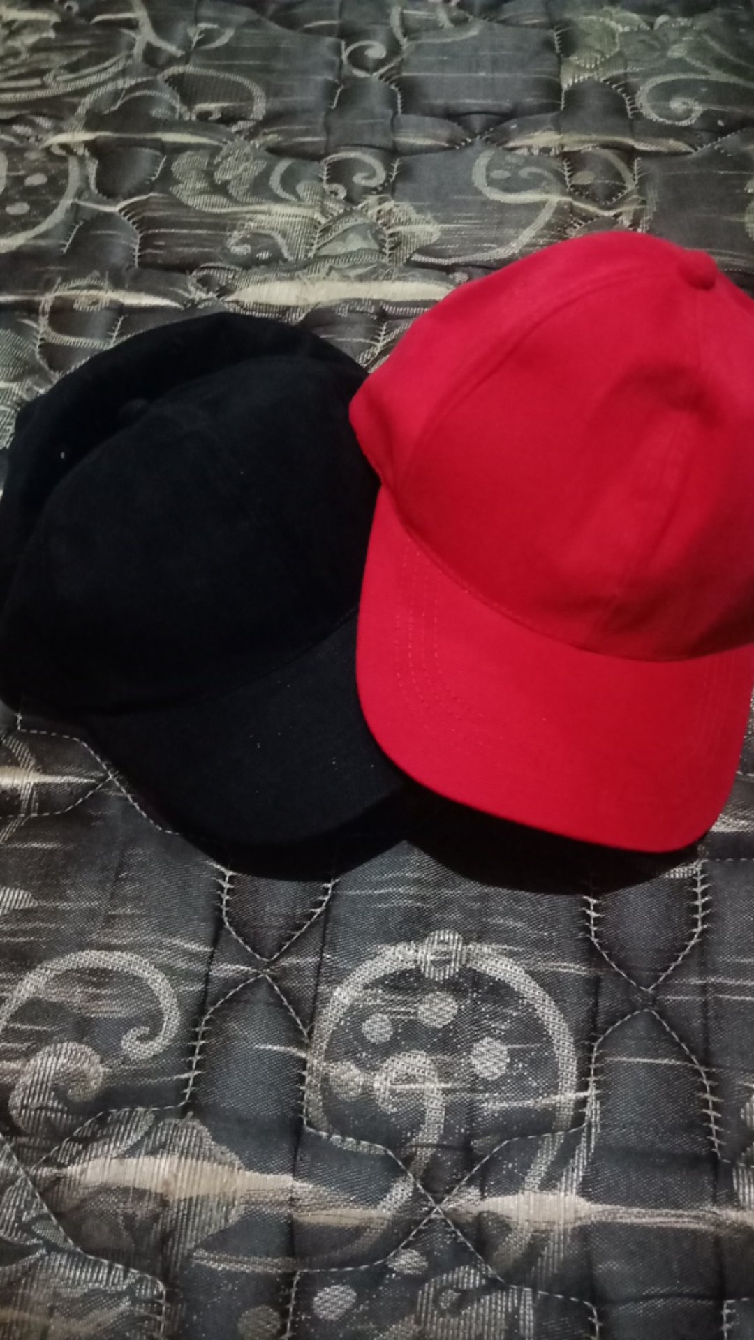 Topi polos hitam distro premium bahan rafel cakop besi dan rel | Shopee ...