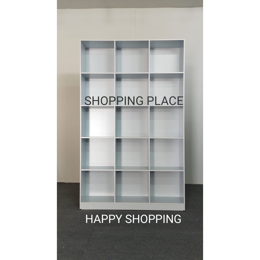 Jual RAK SUSUN SERBAGUNA / RAK LAUNDRY/ RAK BUKU ( RSG 15 KOTAK & 10 ...