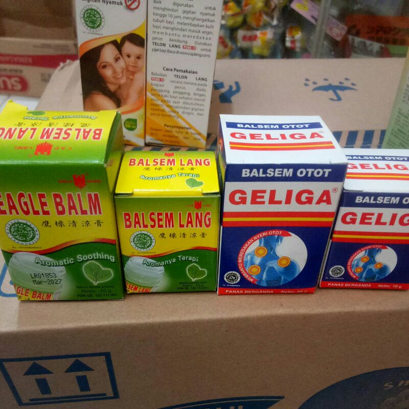 Jual Balsem Otot Geliga / Balsem Lang | Shopee Indonesia