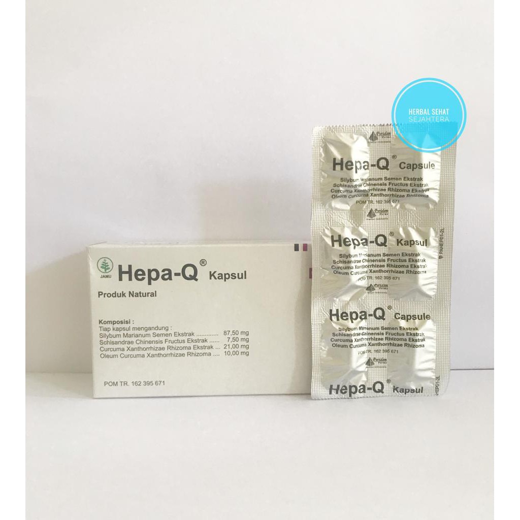 Jual HEPA-Q KAPSUL Hepa-Q Kapsul Hepa Q - suplement untuk membantu ...