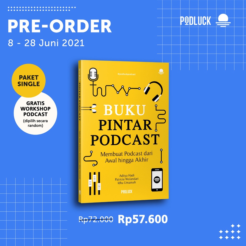 Jual BUKU PINTAR PODCAST (podluckpodcast) | Shopee Indonesia