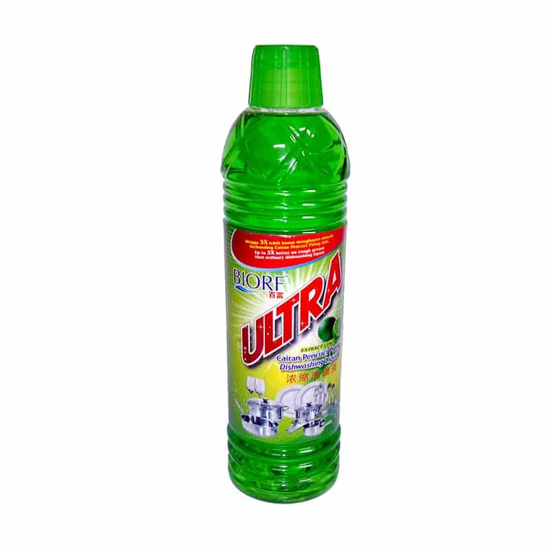 Jual BIORF ULTRA Sabun Cair Cuci Piring 500 ml #AJ | Shopee Indonesia