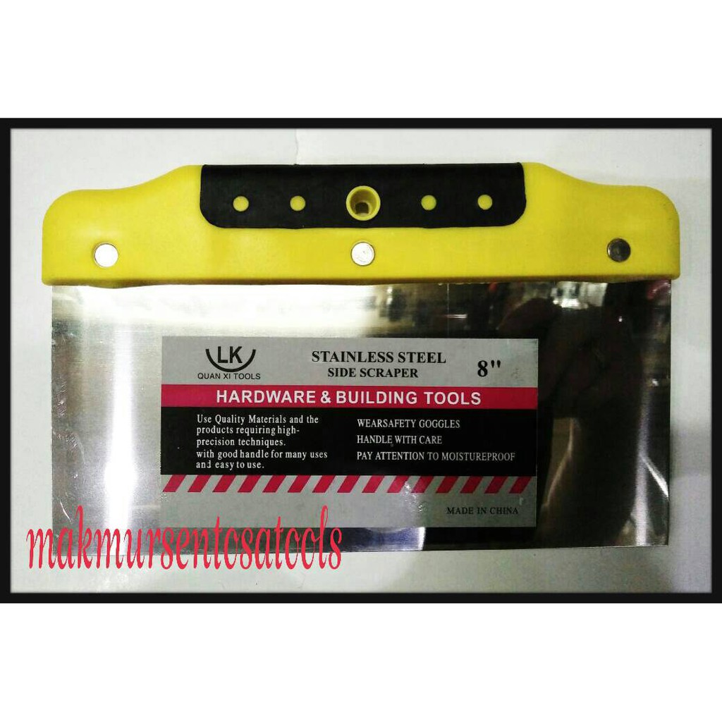 Jual KAPE STAINLESS 8" Scraper 8" TERMURAH!!! | Shopee Indonesia