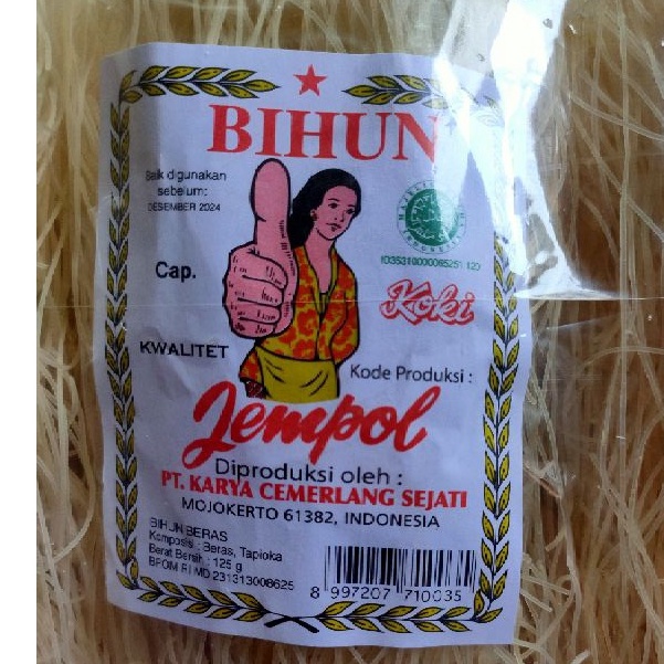 Jual mie bihun cap jempol 125gr | Shopee Indonesia
