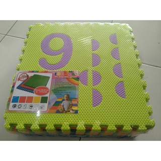 Jual Eva Matras Angka Varian Warna Menarik - Puzzle Anak - Playmat ...
