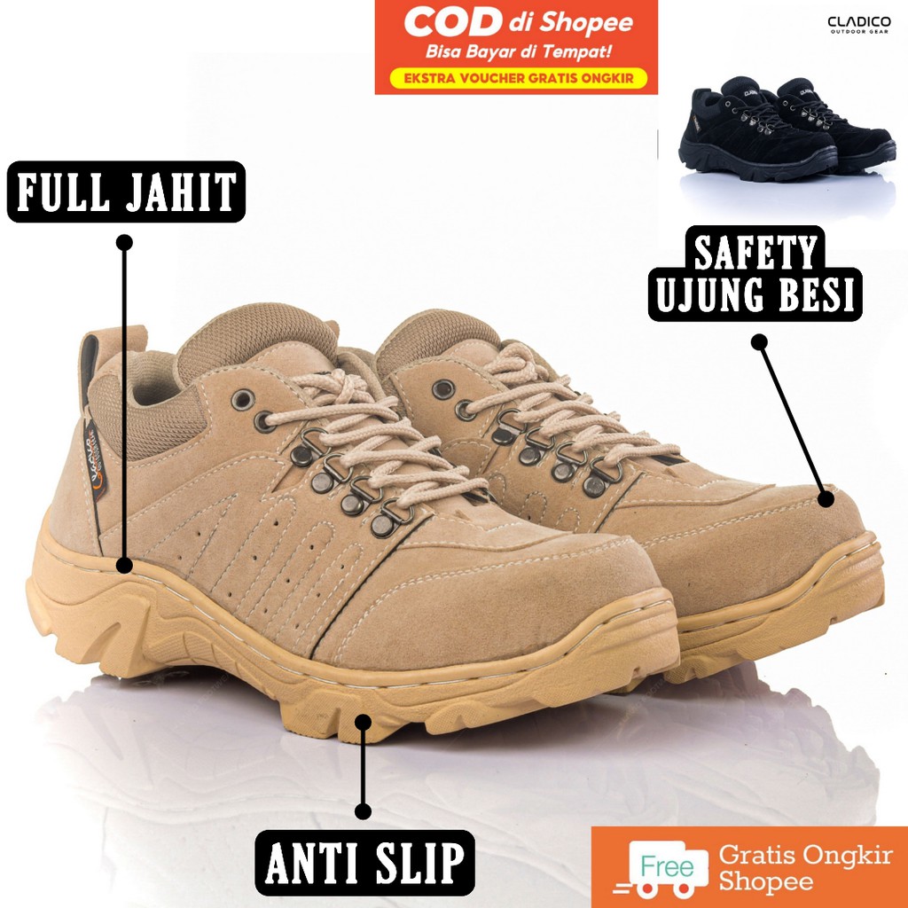Jual SEPATU SAFETY / SEPATU GUNUNG / Sepatu OUTDOOR TOURING KEKAR ...