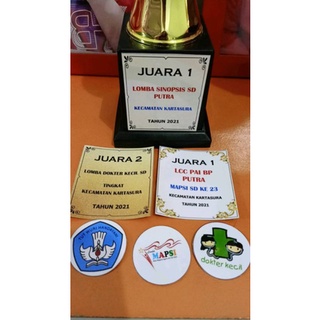 Jual STIKER LOGO PIALA / STIKER PIALA LOMBA | Shopee Indonesia