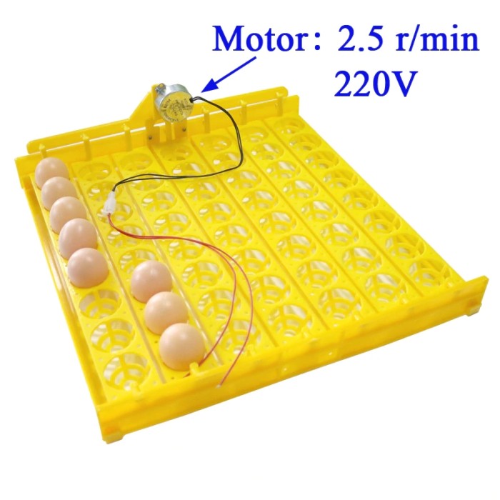 Jual 56 Egg Tray Dinamo Motor Rak Ayun Pemutar Telur Otomatis Mesin ...