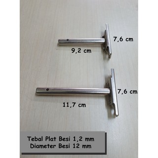 Jual Braket Ambalan Melayang atau Pen Ambalan 4" inch (9,2 cm) | Shopee ...