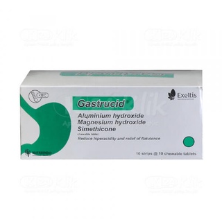 Jual Gastrucid Tablet / Obat Maag (1 Strip isi 10 Tablet) | Shopee ...