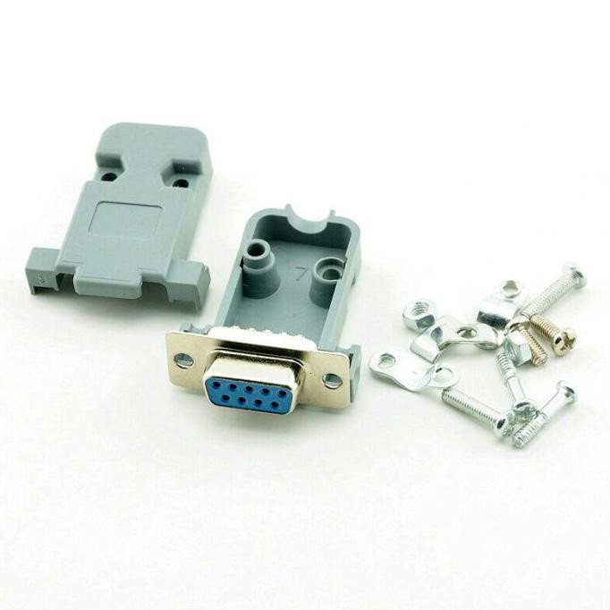 Jual Cover Socket Db9 Db 9 Male Or Female Connector Case Chasing ...