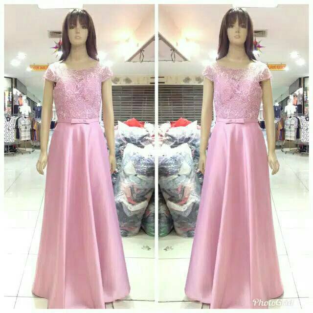 Jual gaun pesta import/Bridesmaid/longdress/gaun pengapit | Shopee ...