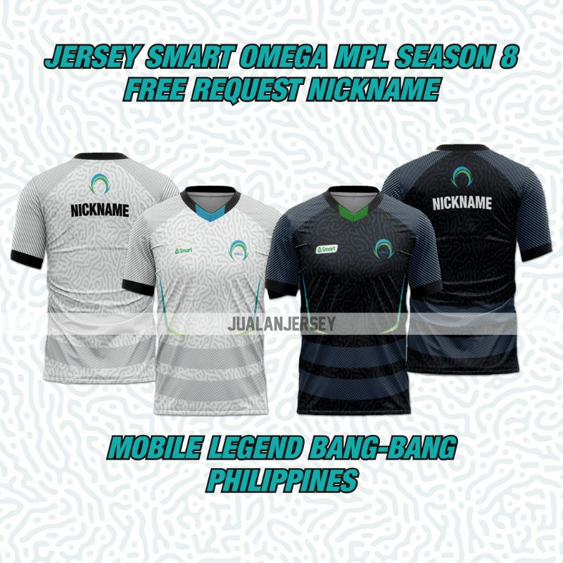 Jual JERSEY SMART OMEGA MPL PHILIPPINES SEASON8 FREE NICKNAME | Shopee ...