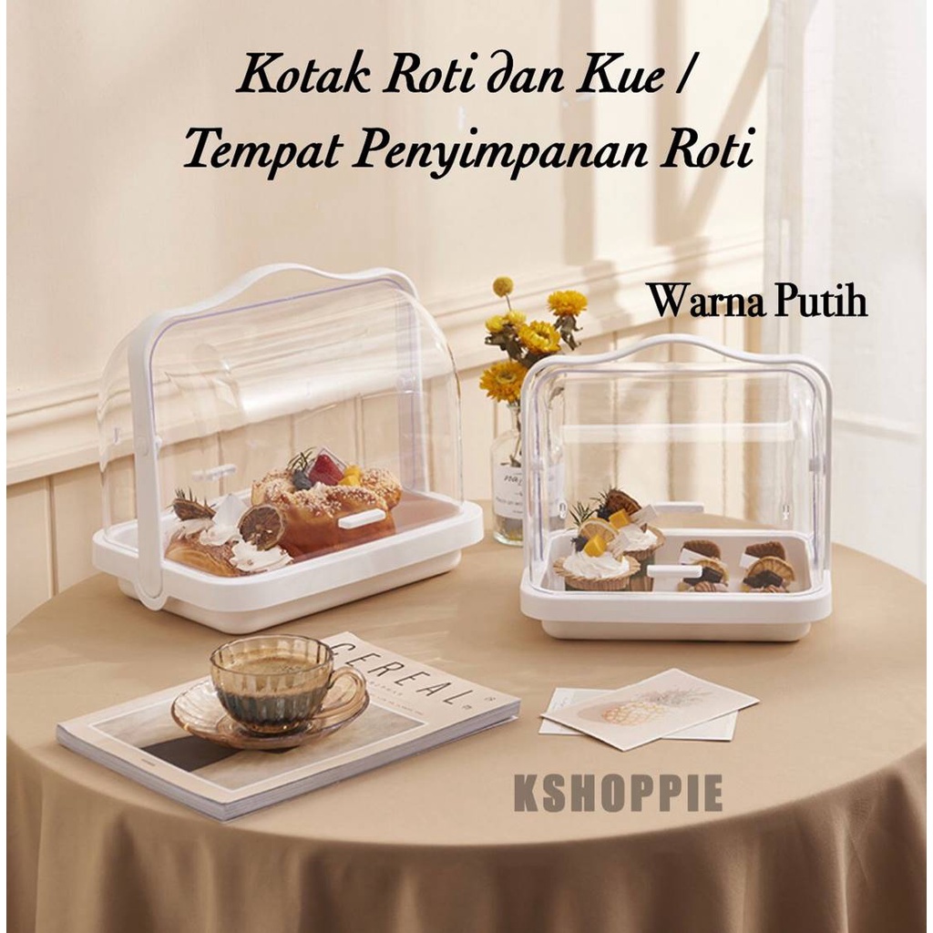 Jual Box Roti Aesthetic/ Bread Storage / Penyimpanan Roti | Shopee ...