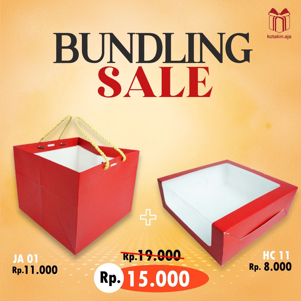 Jual ( PAKET HEMAT ) Kotak Nasi / Kotak Makanan / Kantongan Nasi ...