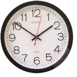 Jam Dinding Putih Polos Diameter 32 cm . Jam dinding minimalis . Jam ...