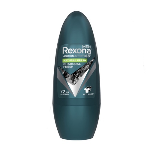Jual Rexona Natural Fresh Charcoal Fresh Roll On Deodorant 72 Jam 45 ML | Shopee Indonesia