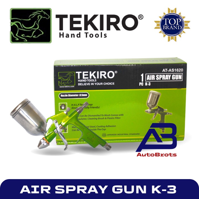 Jual TEKIRO Spray Gun K-3 200ml / Semprotan Cat / Sped Duco | Shopee ...
