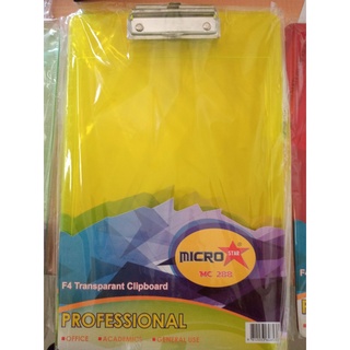 Jual Papan Mika Bening Mikro Star Mc 288 F4 transparant Clipboard ...