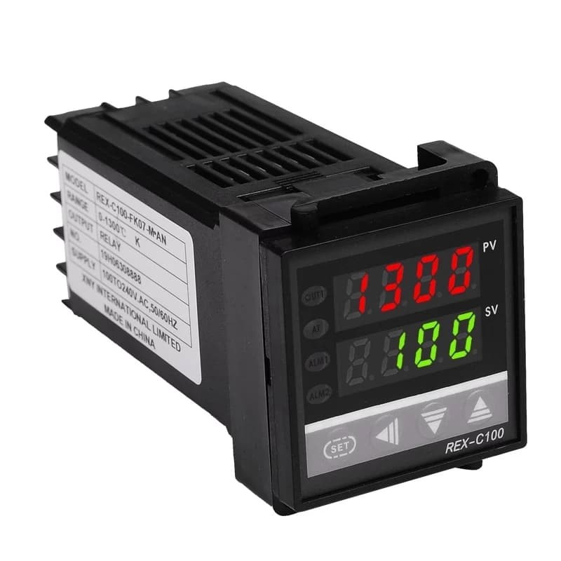 Jual PID Rex RKG C100 Rex-C100 Output Relay 220V AC 0-400C 400C Module Modul Digital Temperature ...