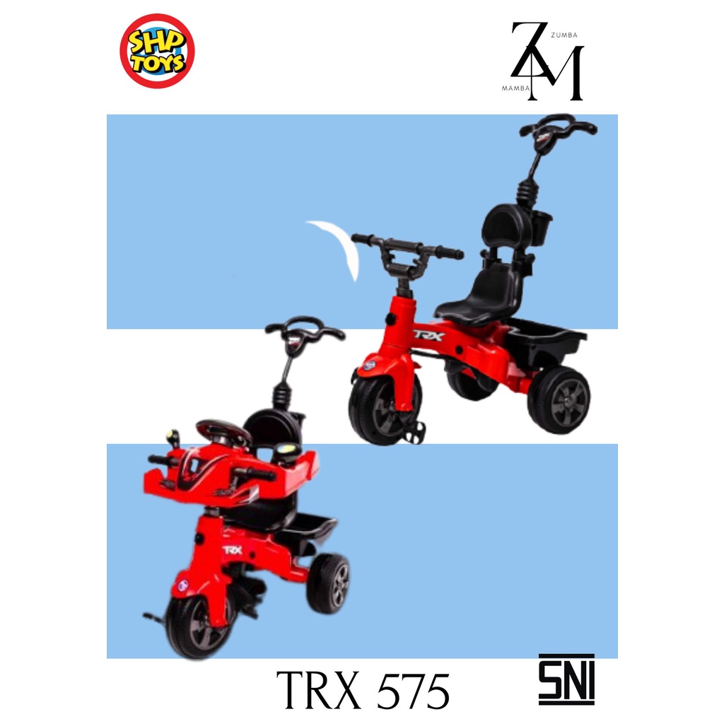 Jual SEPEDA RODA TIGA DORONG MUSIK / SHP TRX 575 / TRICYCLE | Shopee ...