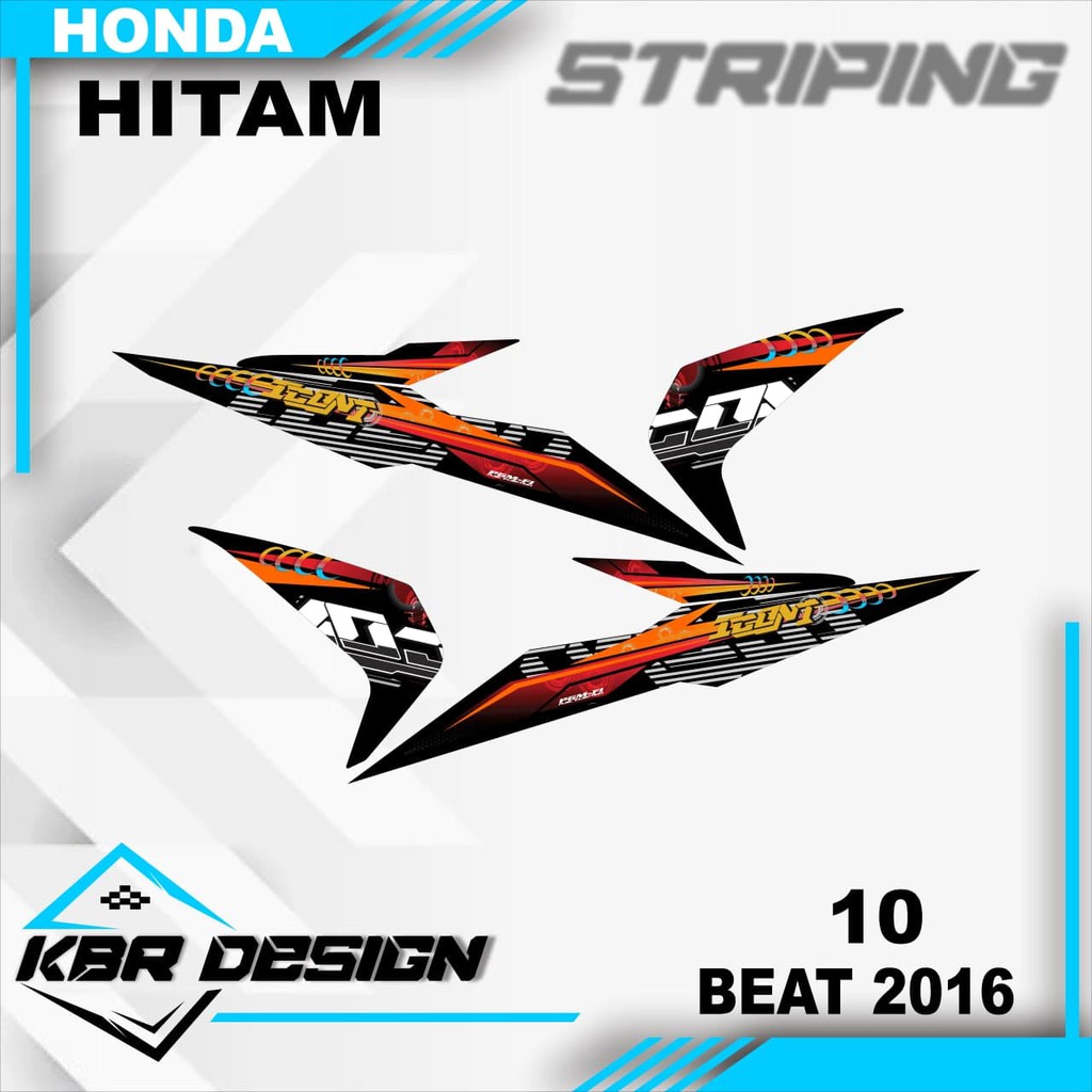 beat 2016 (cod) stiker motor striping beat 2016 motor honda motor ...