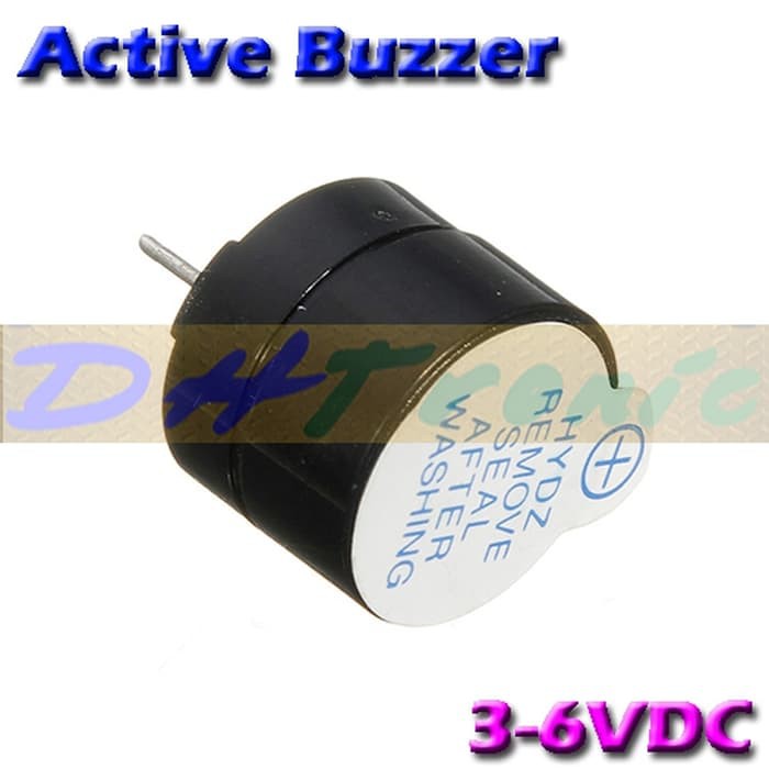 Jual ACTIVE Buzzer Mini 5v High Quality 3-8vdc Electromagnetic Universal Sound | Shopee Indonesia