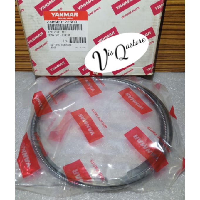 Jual Ring Set Piston 6 aym yanmar genuine parts | Shopee Indonesia
