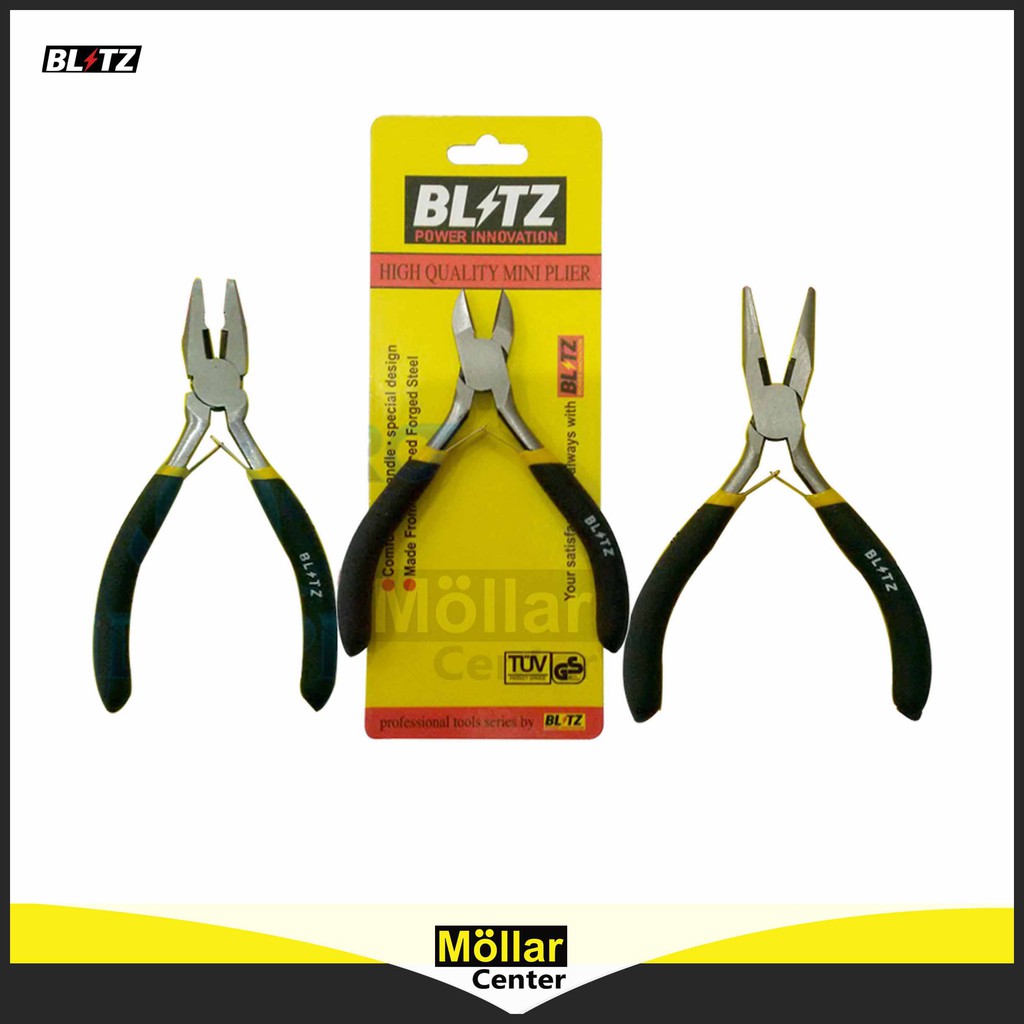 Tang Knip Mini BLITZ 4,5in - Tang Potong Kabel Kecil 4,5 in - Small ...