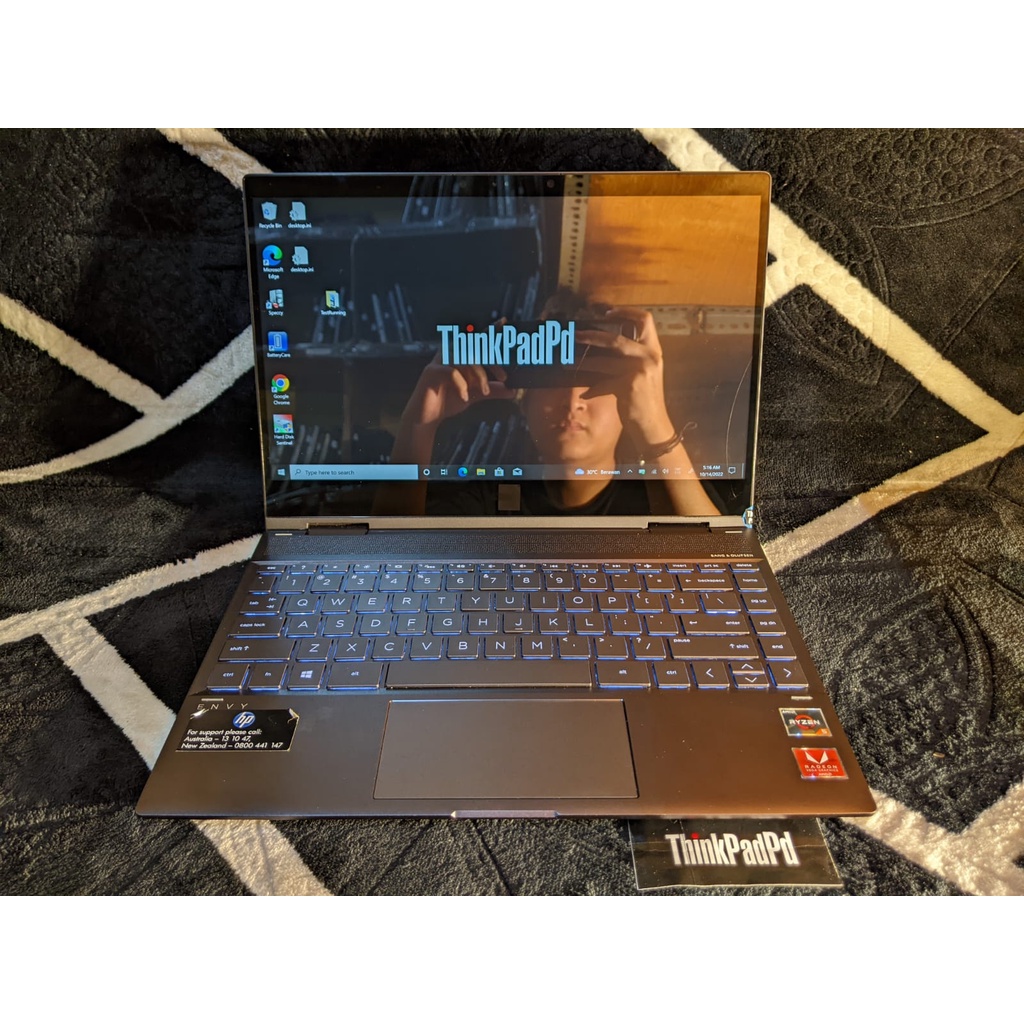 Jual Laptop HP Envy X360 Convertible 15 Ryzen 3 2300U Touch Slim Murah ...
