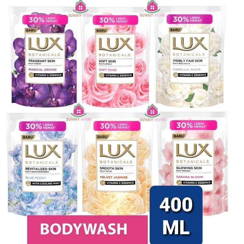 Jual Lux Botanicals Sabun Mandi Cair Body Wash Magical Orchid-Sakura Bloom-Soft Rose Indonesia ...