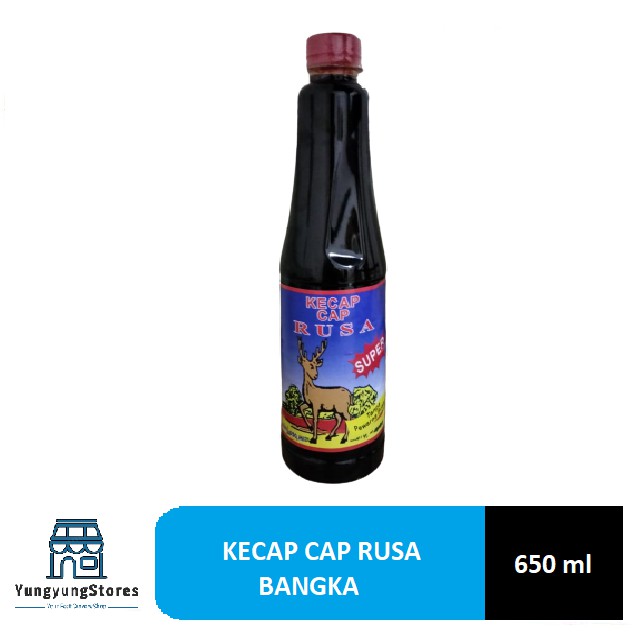 Jual Kecap Asin Bangka Cap Rusa Botol Plastik 650 ml | Shopee Indonesia