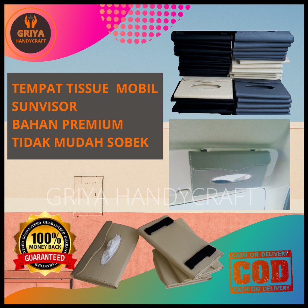 Jual Interior Mobil /Tempat Tissue Mobil Model Gantung | Shopee Indonesia