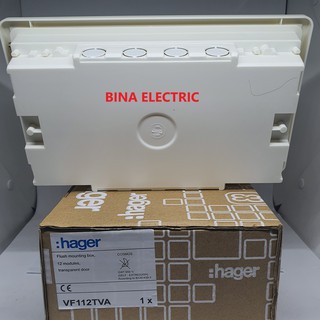 Jual Box MCB Hager 12 Group / 12 Module VF112TVA Inbow IB Tanam ...