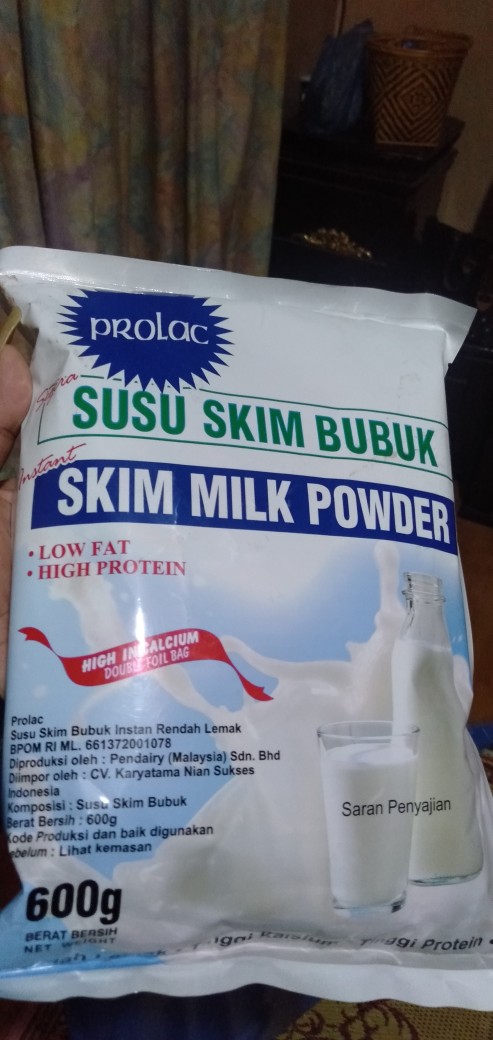 SUSU PROLAC SKIM MILK POWDER 600GRAM | Shopee Indonesia