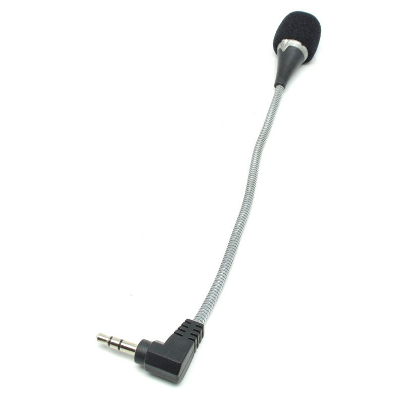 Jual Mikrofon microphone mic HP laptop Mini Flexible 16cm - Black i2914 ...