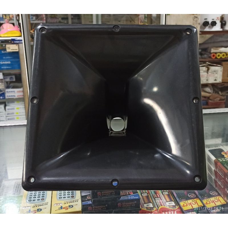 Jual horn tweeter 25 x 25 cm line array plastik pvc drat corong tweeter ...