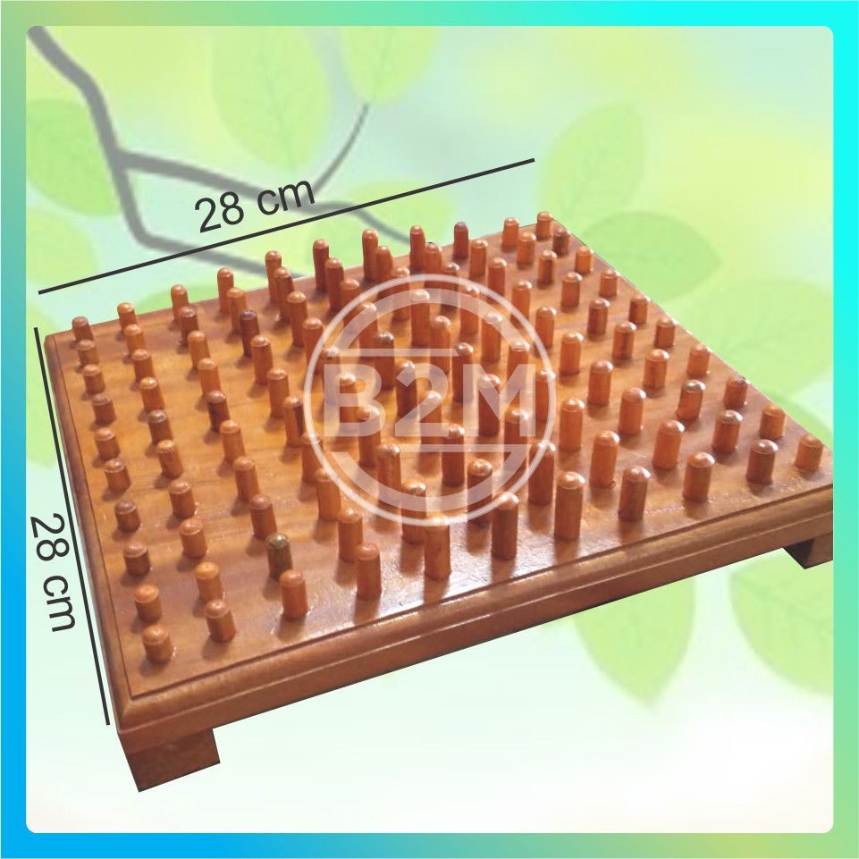 Jual Papan Refleksi alat pijat refleksi telapak kaki Alat Refleksi Kayu ...