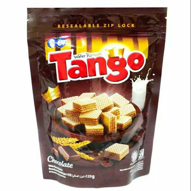 Jual Wafer tango pouch coklat 115gr Indonesia|Shopee Indonesia