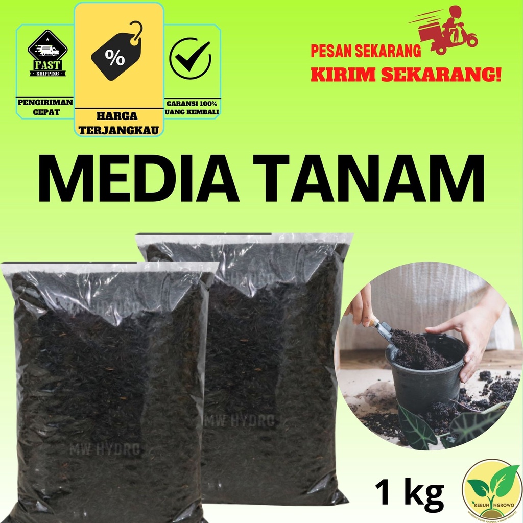 Jual Media Tanam Organik SUPER Untuk Adenium Aglaonema Kamboja ...