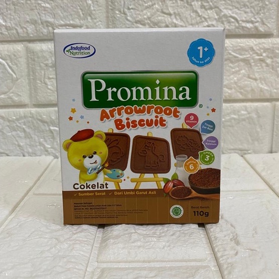 Jual Promina Biscuit Arrowroot Cokelat 110g | Shopee Indonesia