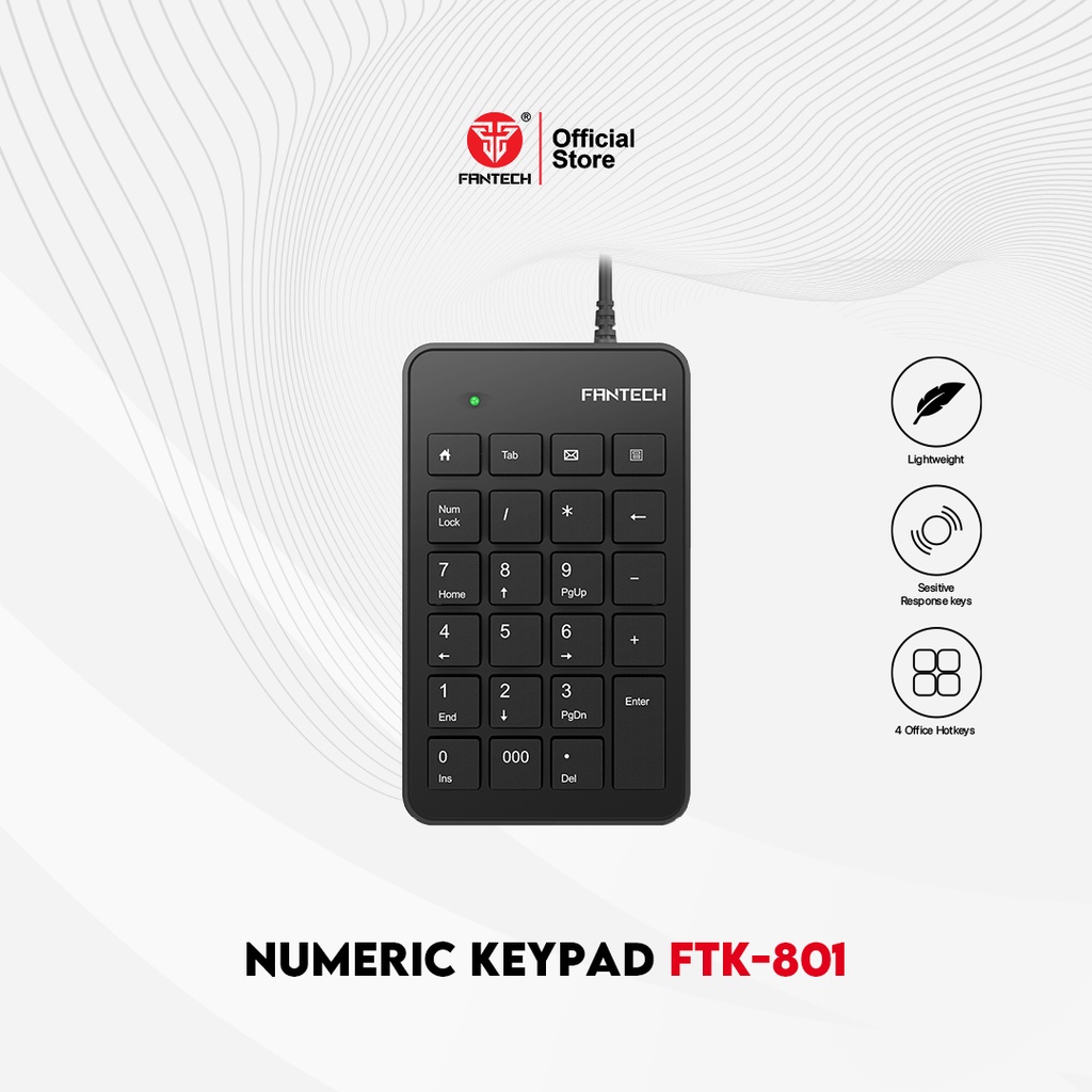 Jual Fantech K801 Keyboard Numeric | Shopee Indonesia