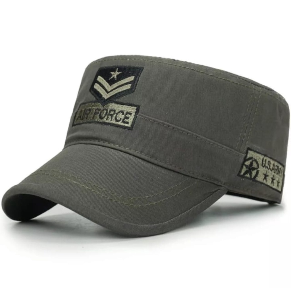 Jual New Trendy USA ARMY Topi Tentara Vintage Fashion //Topi Komando ...